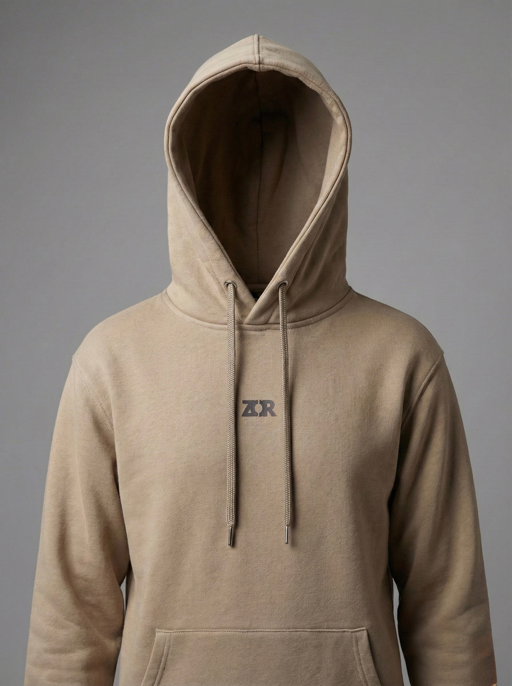 ZOR Signature Heavyweight Training Hoodie - Sand – ZOR Activewear